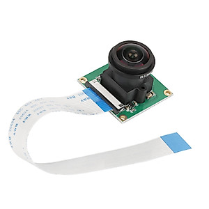 Ozgkee 1pc 5MP High Definition Camera Module Board Wide Angle 175° for Raspberry Pi B 3/2