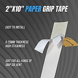 SAPLIZE Golf Regripping Kits with 15 Paper Tapes, 5oz Solvent, Vise Clamp and Hook Blade