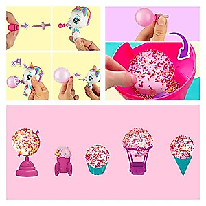 Bubiloons - 8+ Accessories, Surprise character that blow bubbles, For girls and kids 5 and up