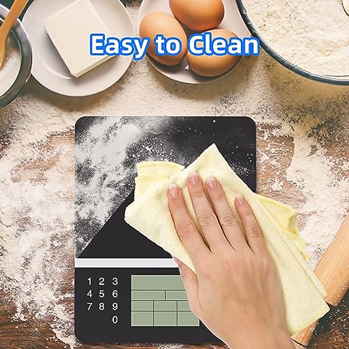 Food Scale with Nutritional Calculator Up to 999 Food & Digital Calorie Food Scale Weight Grams and Oz Smart Calorie Counter Scale for Kitchen, Diet & Weight Loss