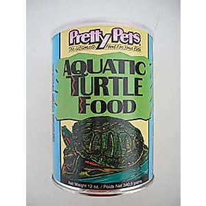 Pretty Bird International SPB77225 12-Ounce Aquatic Turtle Food, Medium