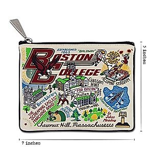 Catstudio Boston College Collegiate Zipper Pouch Purse | Holds Your Phone, Coins, Pencils, Makeup, Dog Treats, & Tech Tools