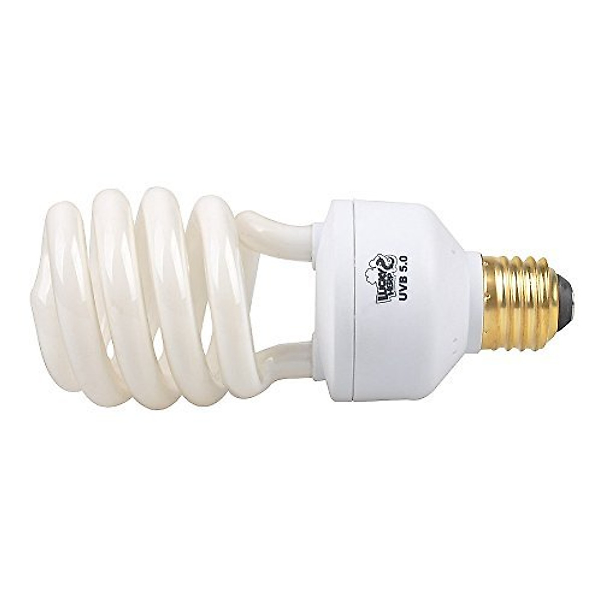 LUCKY HERP 5.0 UVB Fluorescent Tropical Terrarium Lamp,Compact Bulb,E26,13 Watts,26 Watt (13 Watt)