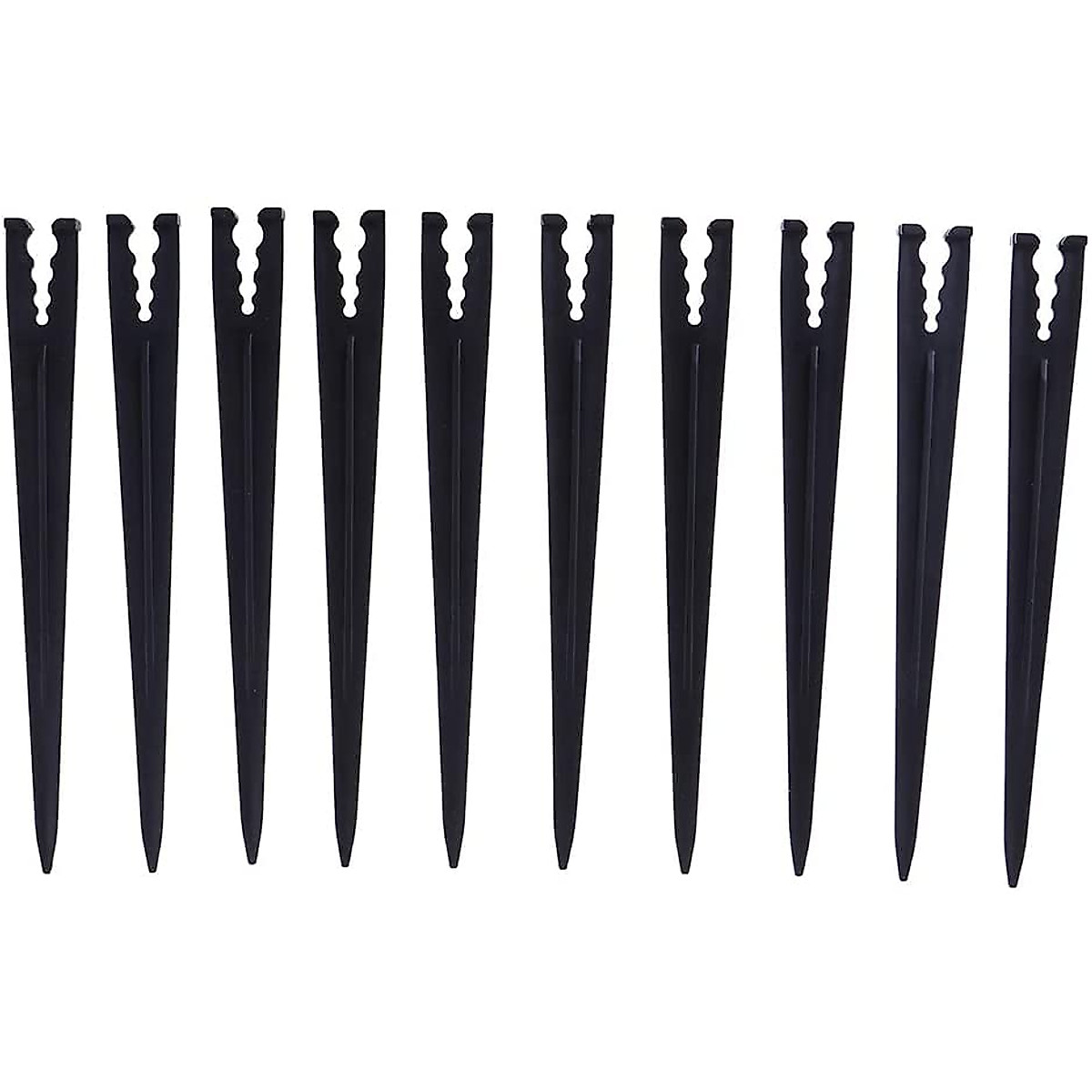 500 Pcs Plastic Irrigation Drip Support Stakes for 1/4-Inch Tubing Hose 4/7 or 3/5 Irrigation Hose Holder&Emitters/Drip Irrigation Kits/Garden Tools for Vegetable Gardens Flower Beds Herbs Garden