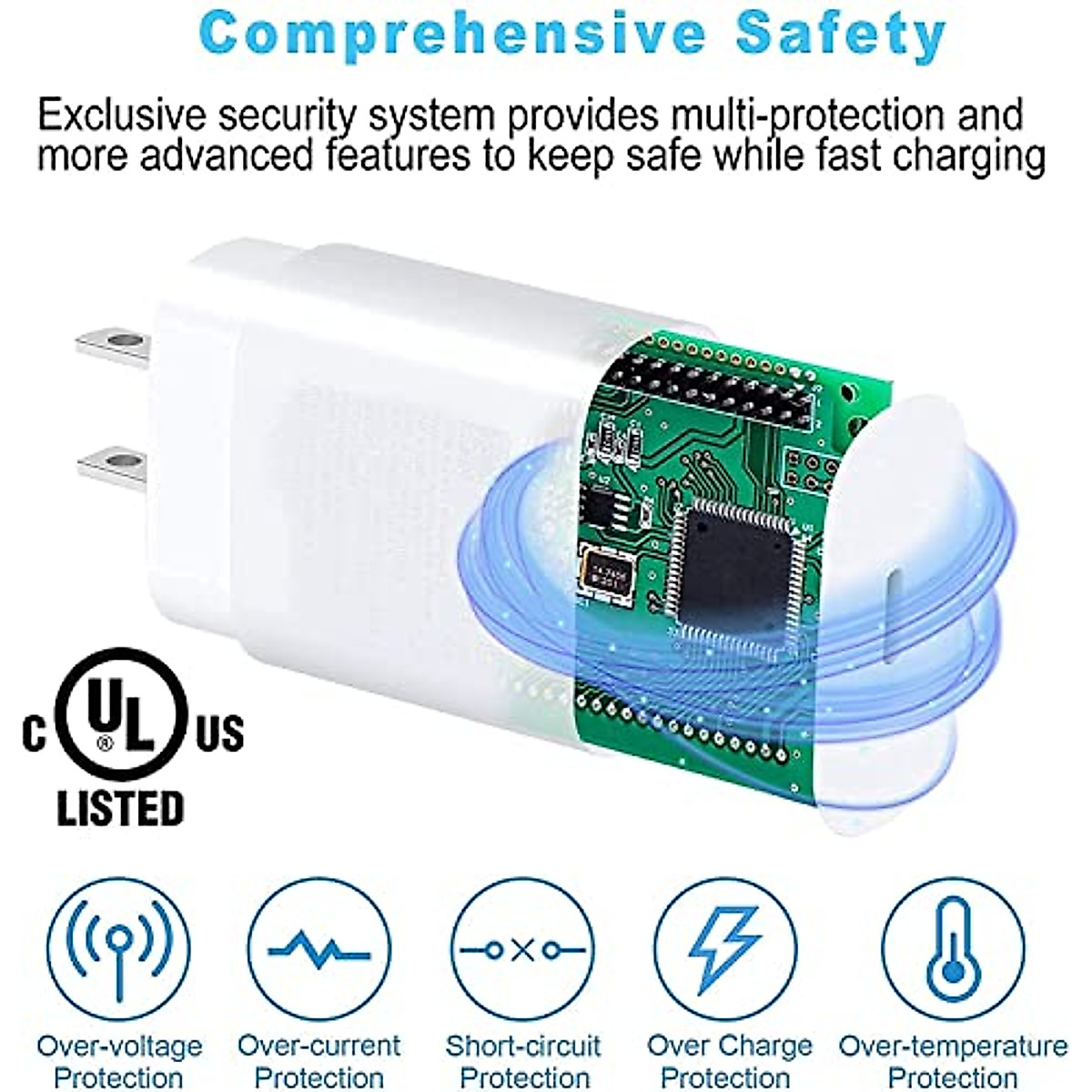 Samsung S23 Super Fast Charger,25 Watt PD USB C Type C Charger for Samsung Galaxy S22/S22 Plus/S22 Ultra 5G/A14/Z Flip 3/S21/S21 Plus/S21 Ultra 5G/S20/S20 Plus/S20 Ultra,with 5-ft USB C to USB C Cable