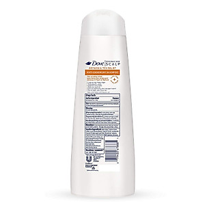 Dove Dermacare Scalp Haircare - Anti-Dandruff Shampoo - Dryness & Itch Relief - Net Wt. 12 FL OZ (355 mL) Per Bottle - Pack of 3 Bottles
