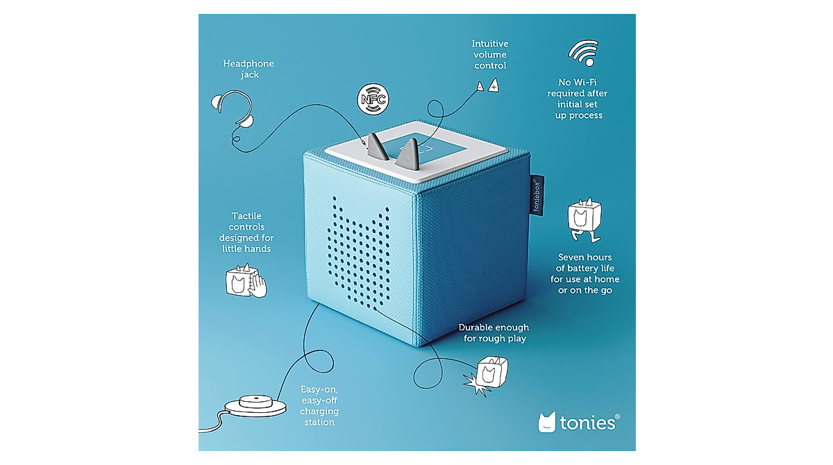 Explore the Toniebox Audio Player Starter Set for Kids