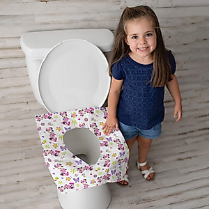 Neat Solutions Disney Minnie Mouse Potty Topper Disposable Toilet Seat Covers, 10-Count, 10 Count