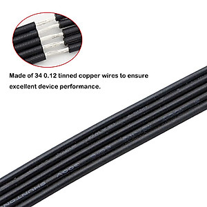 YiKaiEn 15 Pin SATA Power Extension Cable SATA Male to Female Extender Cable Adapter for HDD Hard Drive 12.6inch 32cm