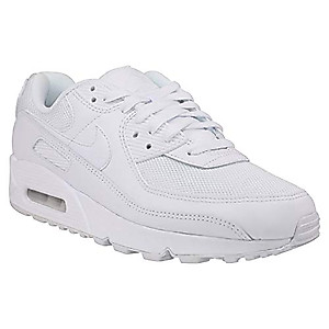 Nike Women Running Shoe, White White White Wolf Grey, 6.5