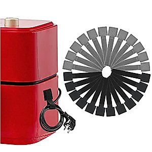 Cord Organizer for Appliances 24 PCS, Cable Manager Clamp for Small Kitchen Appliances, Used for Household and Pressure Cookers, Blenders, Coffee Machines, Toasters (Black, Gray)