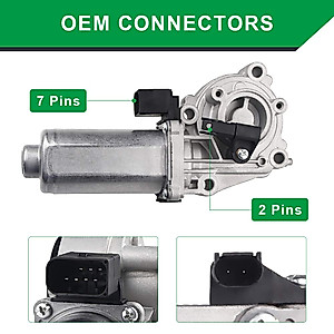 JDMON Compatible with Transfer Case Shift Motor Encoder Motor BMW X3 X5 X6 Replace 27107566296 2003-2010 600-932