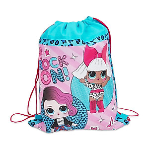 L O Dolls Ultimate Bathroom Set for Kids, Toddlers ~ 7 Pc LOL Bath Bundle with Body Wash, Bubble Bath, Bomb, Sling Bag, and More (LOL Accessories Girls)