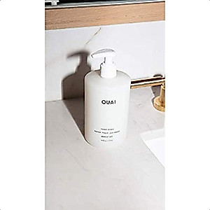 OUAI Hand Lotion. The Perfect Lightweight Formula to Hydrate Your Driest Spots. Made with Avocado, Jojoba and Rose Hip Oils to Lock in Moisture (16 Fl Oz)