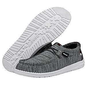 Hey Dude Men's Wally Baja Beachcomber Size 12 | Men's Shoes | Men's/Women's Lace Up Loafers | Comfortable & Light-Weight
