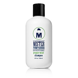 Mister Pompadour Peppermint Shampoo - 8.5 oz - Look Sharp. Be Confident