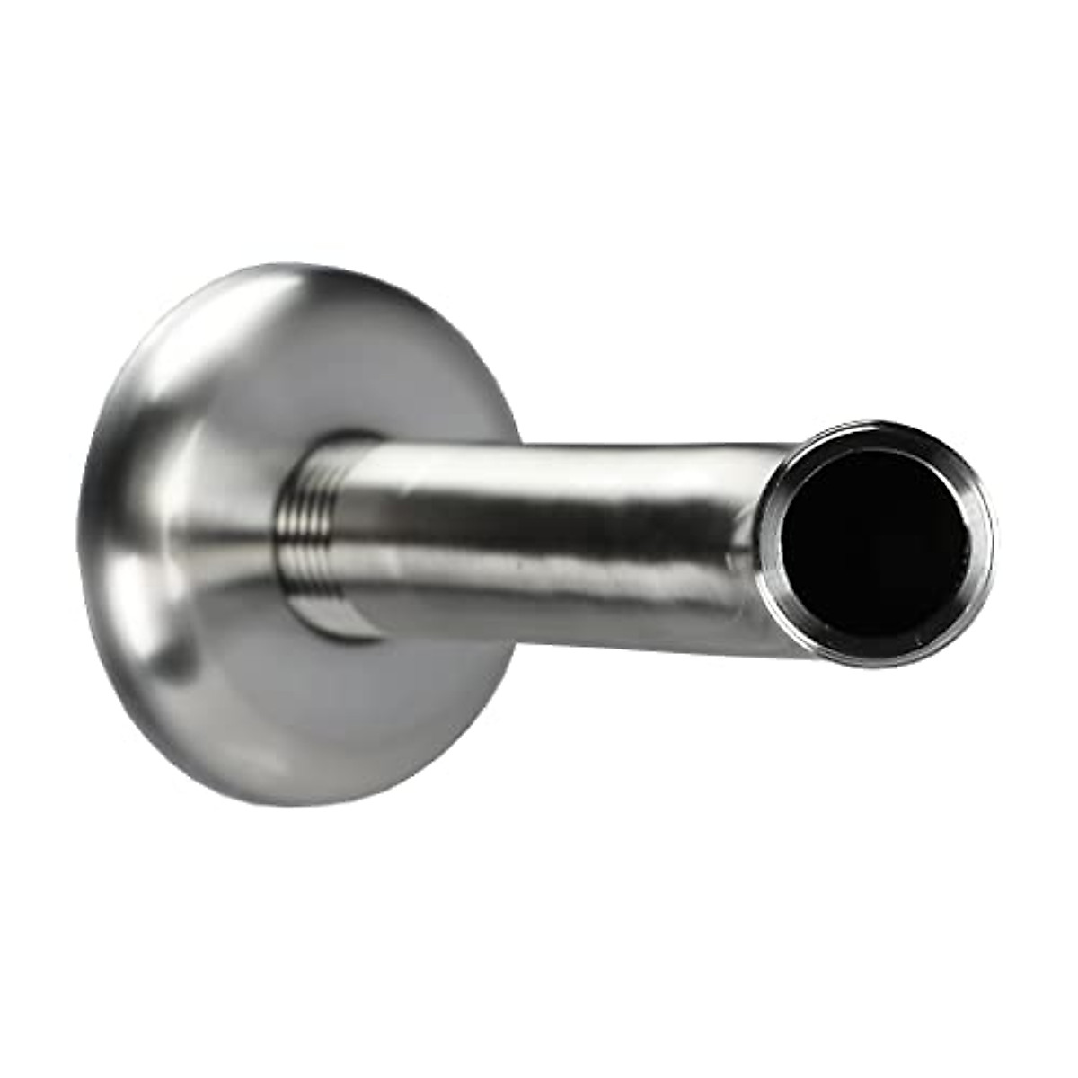Danco (89182) Shower Arm Flange and Assembly, 6-inch, Brushed Nickel Finish Showerheads