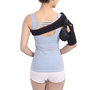 DouHeal Shoulder Brace, Shoulder Sling for Torn Rotator Cuff, Arm Sling for Shoulder Injury, Shoulder Pain Relief, Assisting Recovery in Athletes Post Shoulder Surgery for Left & Right Hand