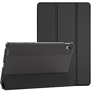 ProCase Case for Lenovo Tab M10 Plus 3rd Gen Case 10.6 Inch 2022(TB125FU/TB128FU/TB128XU), Slim Stand Hard Back Shell Protective Smart Cover Case for Lenovo Tab M10 Plus 10.6" 2022 Release -Black