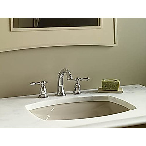 KOHLER Kelston Widespread Bathroom Sink Faucet, Drain Included, 3 Hole Installation, Oil-Rubbed Bronze Finish, K-13491-4-2BZ