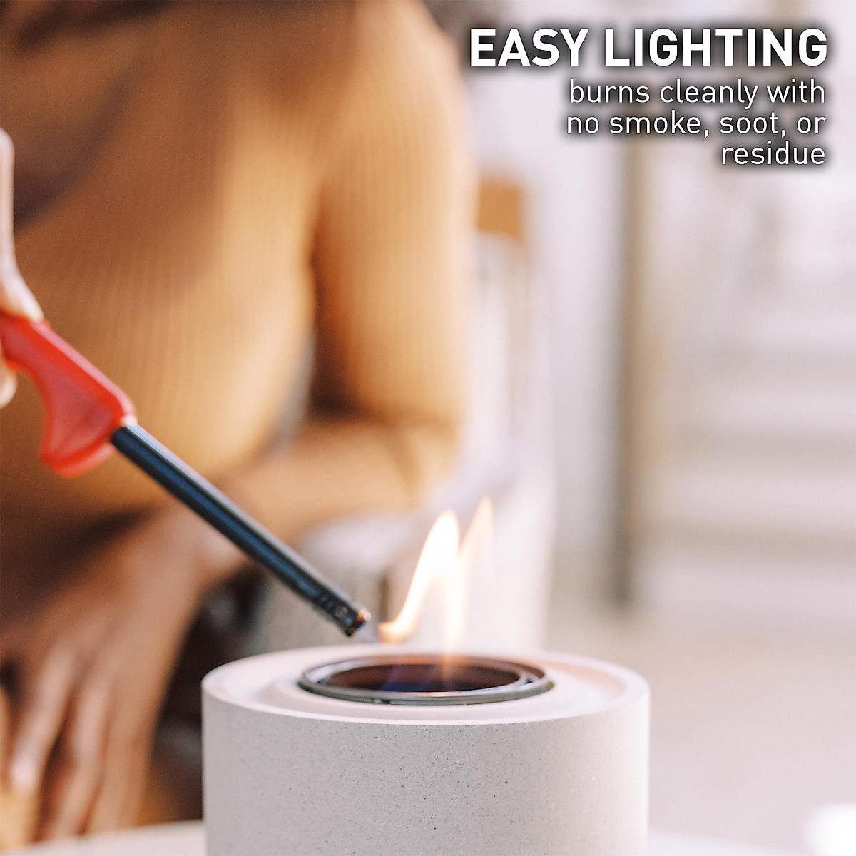 Solo Stove Pure Gel Fuel Can, Made in The USA Bioethanol Fuel for Indoor/Outdoor Use, Perfect for Making Smores, Tabletop Fire Pit, Clean-Burning and Smoke-Free (13 oz. - Pack of 6)