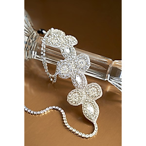 BABEYOND 1920s Flapper Headband Crystal Great Gatsby Headpiece Roaring 20s Flapper Gatsby Hair Accessories