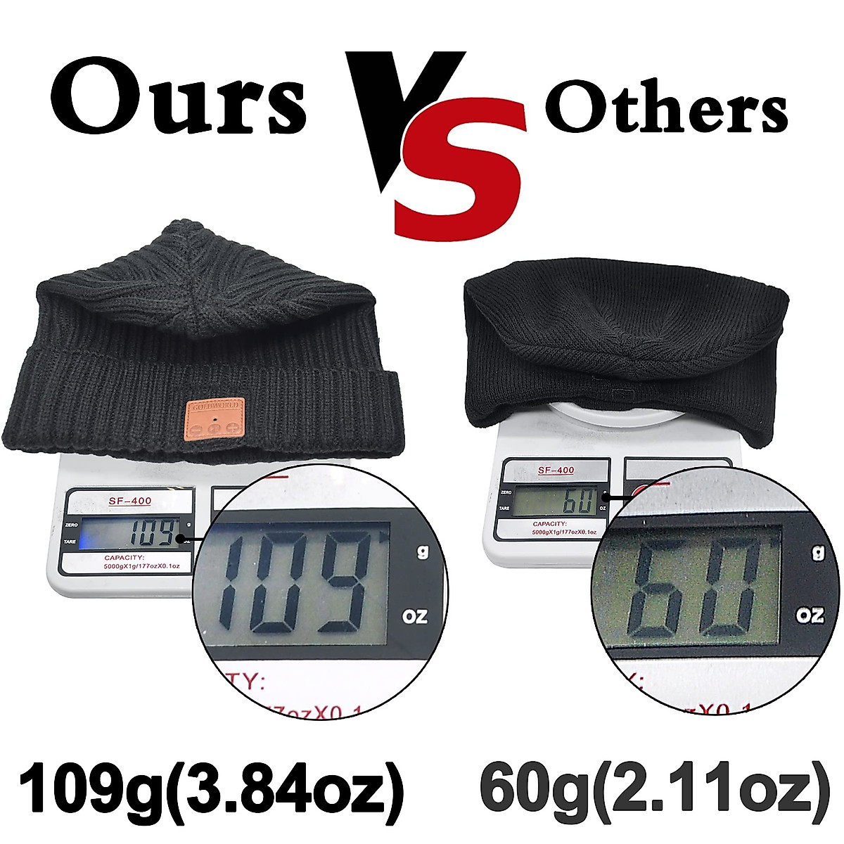 Bluetooth Hat Beanie,Women Mens Novelty Hats Christmas Stocking Stuffers Gifts for Men Teenagers Girls Her Husband Boys Him