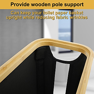 YLMFTNU Toilet Paper Basket with Lid, Toilet Paper Storage, Paper Roll Basket, Lightweight Toilet Paper Organizer Basket with Side Window, Foldable Toilet Paper Bin Holds up to 12 Toilet for Home