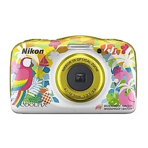 Nikon Digital Camera COOLPIX W150 Waterproof W150RS Resort (International Model), Blue (Renewed)