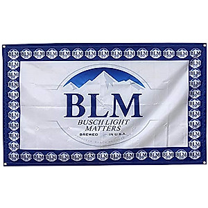 2But Latte BLM Beer flag BUSCHHHHHH 3x5ft College Dorm Decor banner