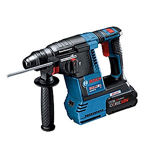 Bosch GBH18V-26K24A 18V Brushless SDS-plus® Bulldog™ 1 In. Rotary Hammer Kit with (2) CORE18V 8.0 Ah Performance Batteries