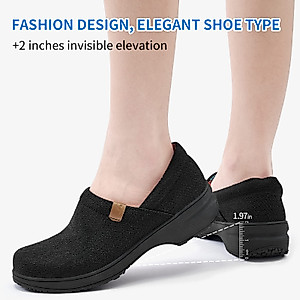 Women's Work Shoes Nurse's Non Slip - Healthcare and Nursing Shoes, All-Day Comfort, Fashion Sneakers Waterproof and Oil-Proof Walking Mary Jane Clogs Medical Breathable Shoes