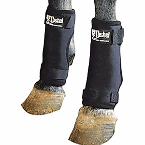 Cashel Stall Sore Boot, Black, Large