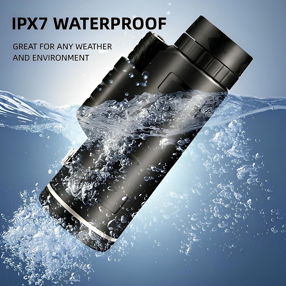 New 2023 Monocular Telescope for Smartphone，High Power Monocular with Smartphone Adapter and Sturdy Tripod， BAK4 Prism Monocular for Boating/Yachting/Sports/Bird Watching/Auto Racing/Hunting/Trevel