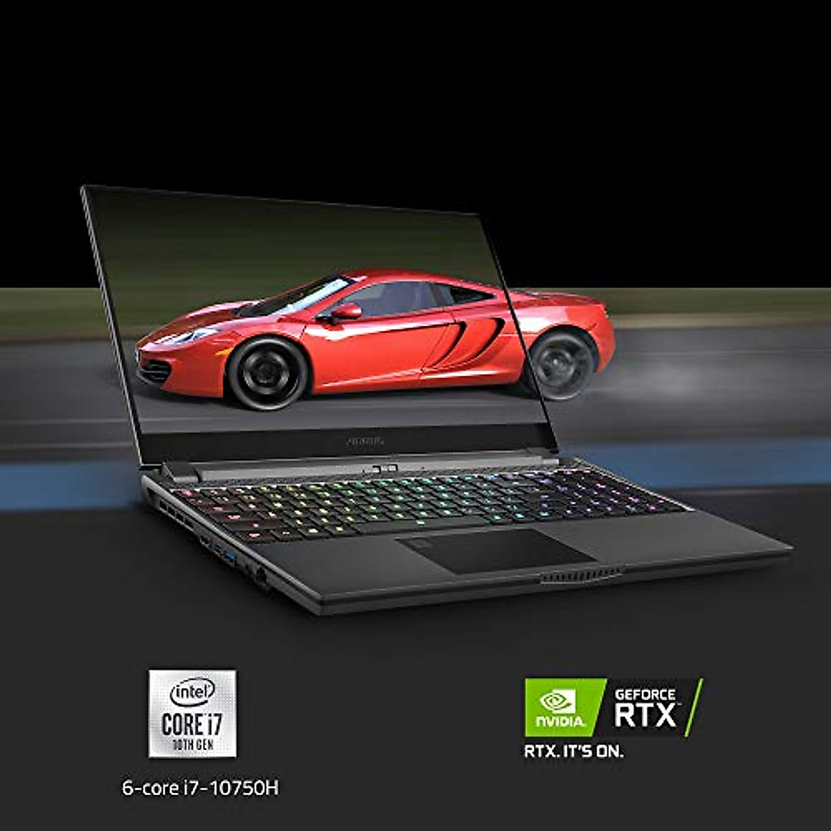 GIGABYTE AORUS 15P (WB) Thin and Light Performance Gaming Laptop, 15.6-inch FHD 144Hz IPS, GeForce RTX 2070 MAX-Q, 10th Gen Intel i7-10750H, 16GB DDR4, 512GB NVMe SSD (AORUS 15P WB-7US1130SH)
