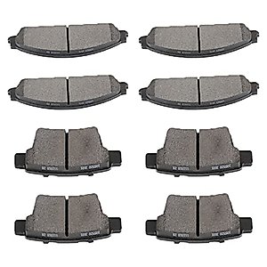 ORTUS UNI Front and Rear Brake Ceramic Pad Fits Noise