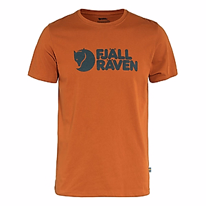Fjallraven Logo T-Shirt - Men's Terracotta Brown Small