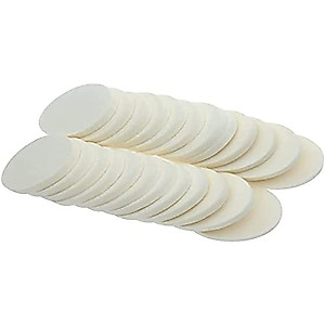 LASSUM 20PCS Round Powder Puff Makeup Sponge Blender For Makeup Application Blending Sponge Puff