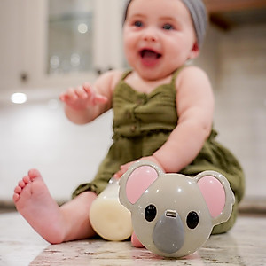 formula dispencer Melii Koala, grey,pink,clear, 8-ounce