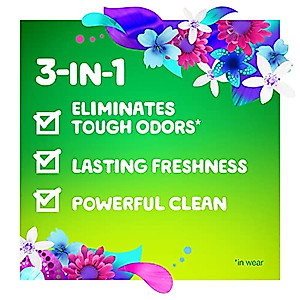 Gain + Odor Defense Laundry Detergent Liquid Soap, 2-Pack, Super Fresh Blast Scent, 65 Fl Oz Each
