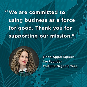 Teatulia Organic Chamomile Tea Bags (50 Pyramid Teabags) Whole Flower | 100% Compostable | Sustainably Grown In Egypt