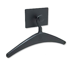 Quartet ACCO Brands Magnetic Coat Hook and Hanger, Black (2015M), 16.5" Hanger