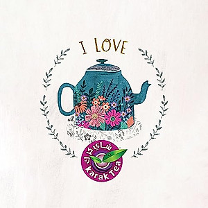 KARAK TEA Premix Powder SACHETS 200 G (Saffron) each packet 10 sachets