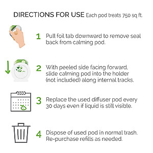 Vetality Harmony Pet Calming Home Diffuser Refills for Cats 2ct