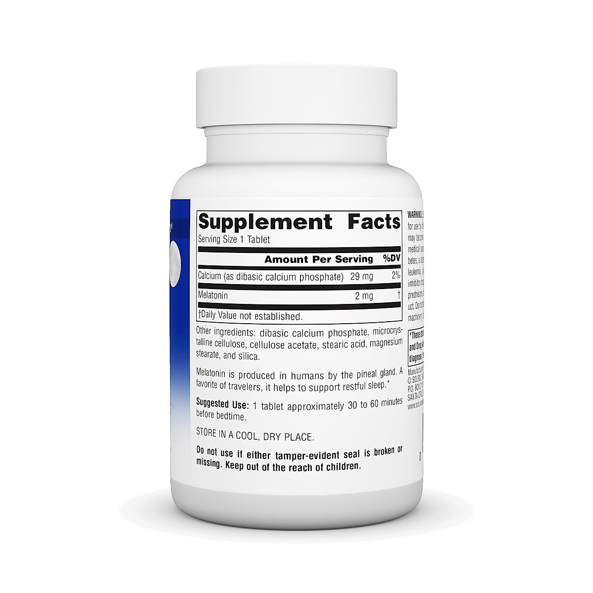 Source Naturals Melatonin 2 mg - 240 Time Release Tablets