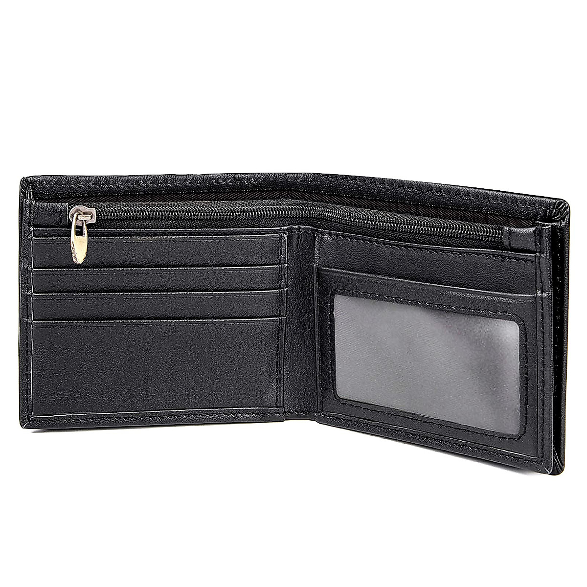 Polare RFID Blocking Napa Leather Bifold Wallet For Men With Gift Box (Large)