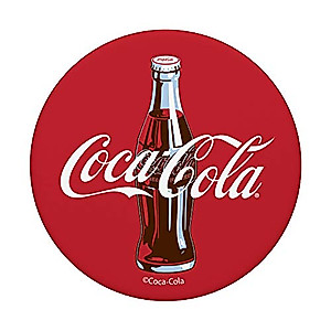 Coca-Cola Red Circle Retro Bottle Logo PopSockets Swappable PopGrip