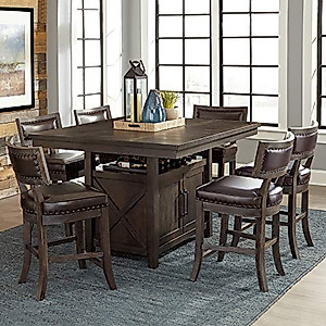 Lexicon Palladium Counter Height Dining Table, Cherry