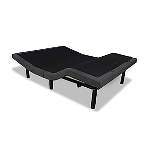 iDealBed 3i Custom Adjustable Bed Base, Wireless, Zero Gravity, One Touch Comfort Positions, Programmable Memory, Advanced Smooth Silent Operation (King)