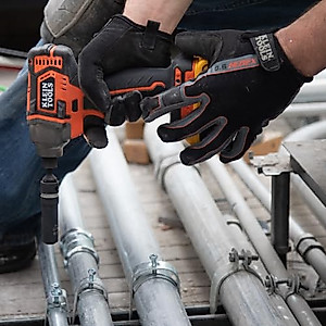 Klein Tools 66050E Metric Socket Set, Impact with 1/2-Inch Drive, 12-Point Deep Sockets, 5-Piece Set, Includes Carrying Case